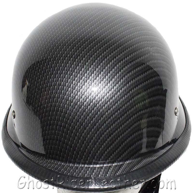 Novelty Motorcycle Helmet – Replica Carbon Fiber – German – H402-CF-DL ...